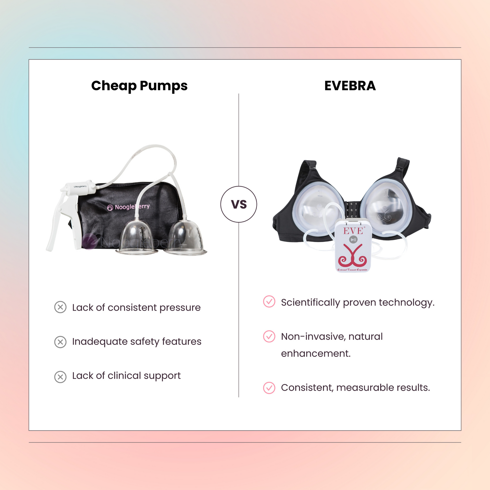 EVEBRA | Nonsurgical Breast Enlargement Pump